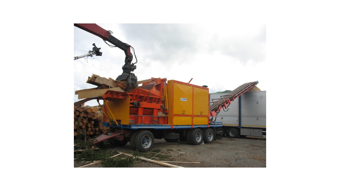 LIGNA Produkt 2023: Mobile chipping unit - MCU (GLOBUS)