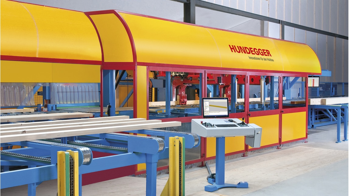 LIGNA Produkt 2025: Abbundmaschiner K2-Industry 450/650/1300 (Hundegger ...