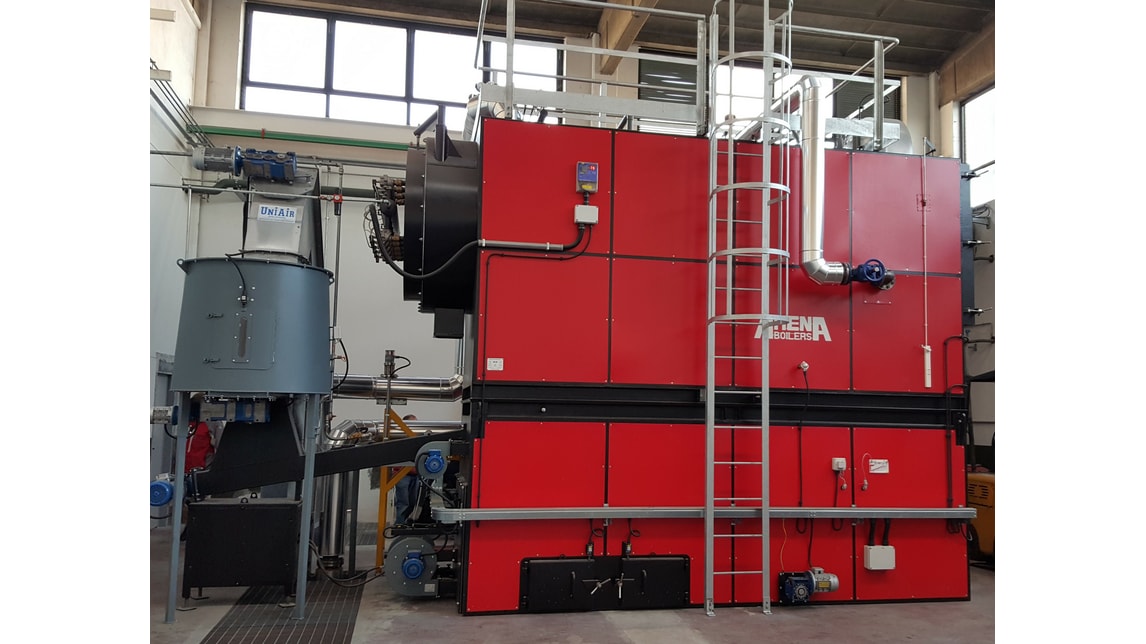 LIGNA Produkt 2025: Biomass superheated water Boiler (Officine Del ...