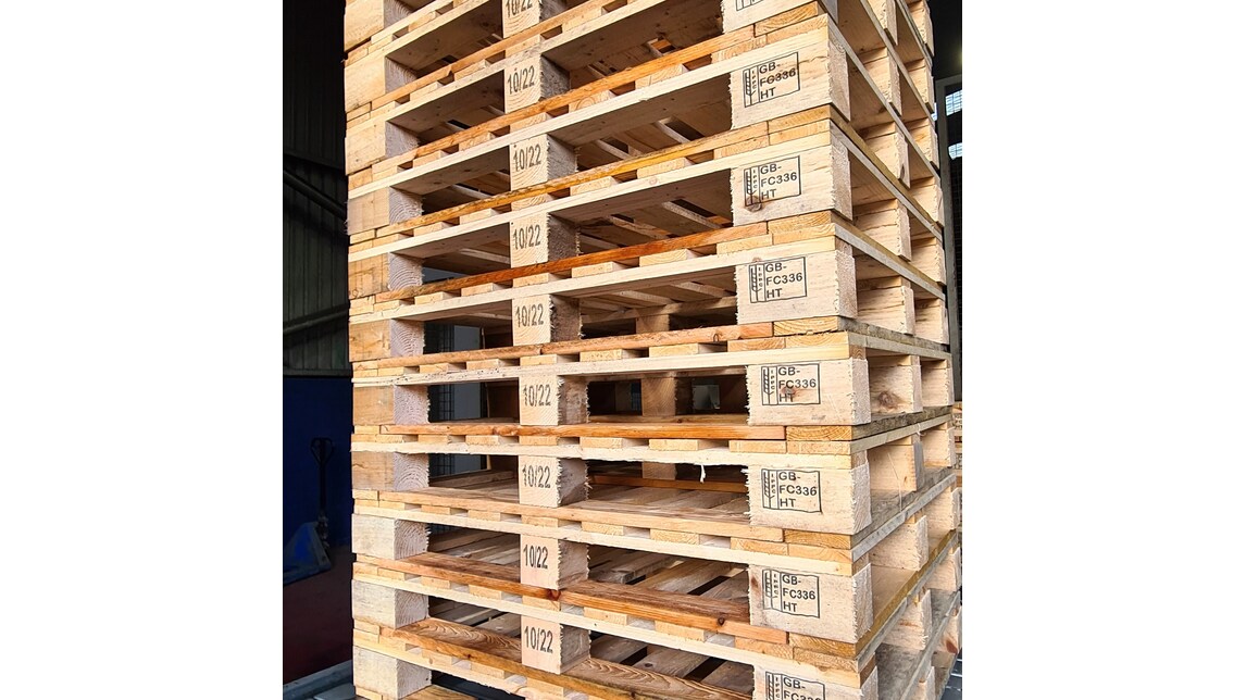 LIGNA Product 2025: Message printing app for 4-way pallets (Timbermark ID Systems)