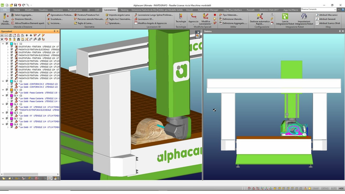 LIGNA Produkt 2025: ALPHACAM BY HEXAGON (ALPHACAM-CABINET VISION by HEXAGON)