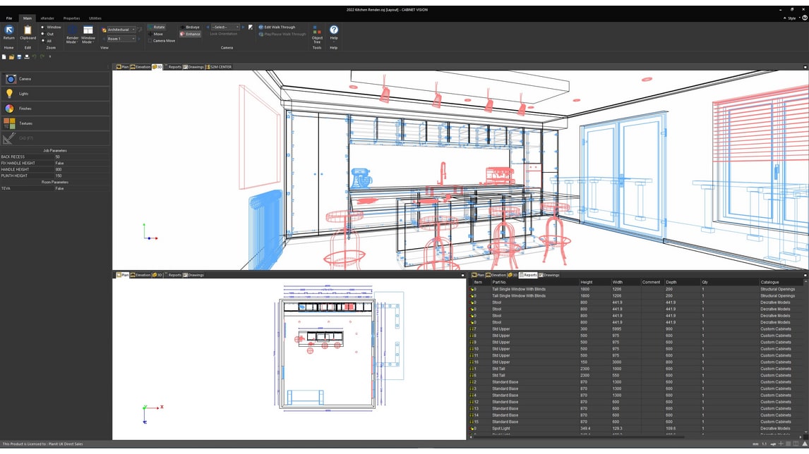 LIGNA Product 2025: CABINET VISION (ALPHACAM-CABINET VISION by HEXAGON)